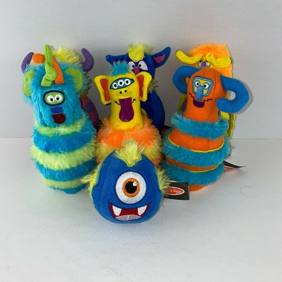 Melissa & Doug | Toys | Melissa Doug Bowling Plush Pins Ball Colorful ...